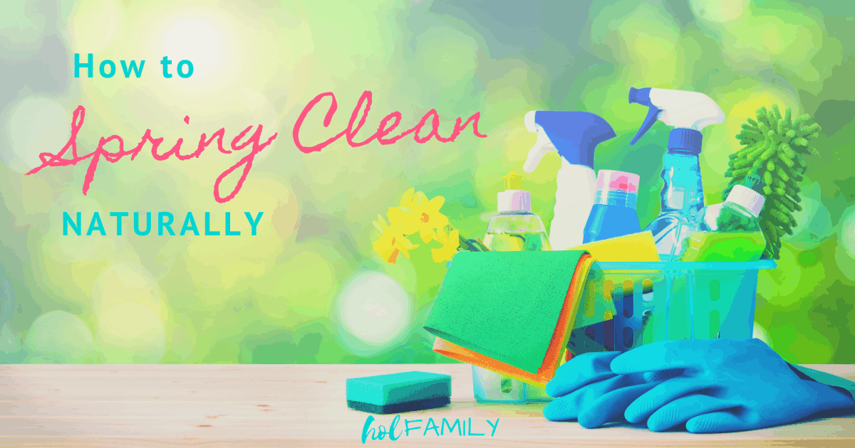 How to Spring Clean Your Home Naturally | hol FAMILY