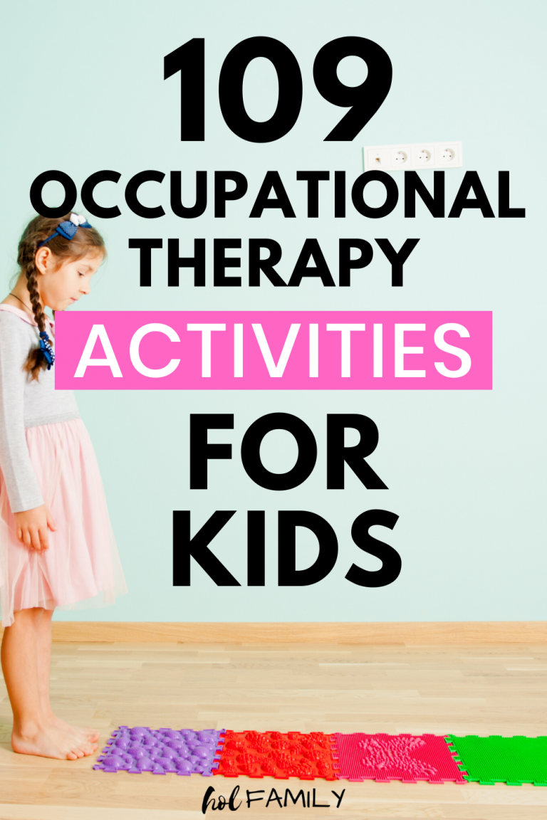 Occupational Therapy Activities at Home for Kids | hol FAMILY