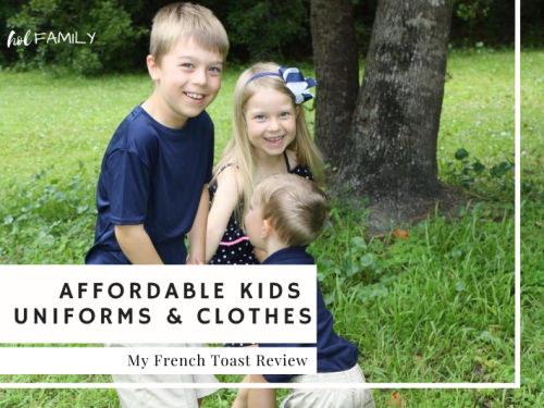 Back to School Uniforms for Kids - My Review of French Toast | hol FAMILY